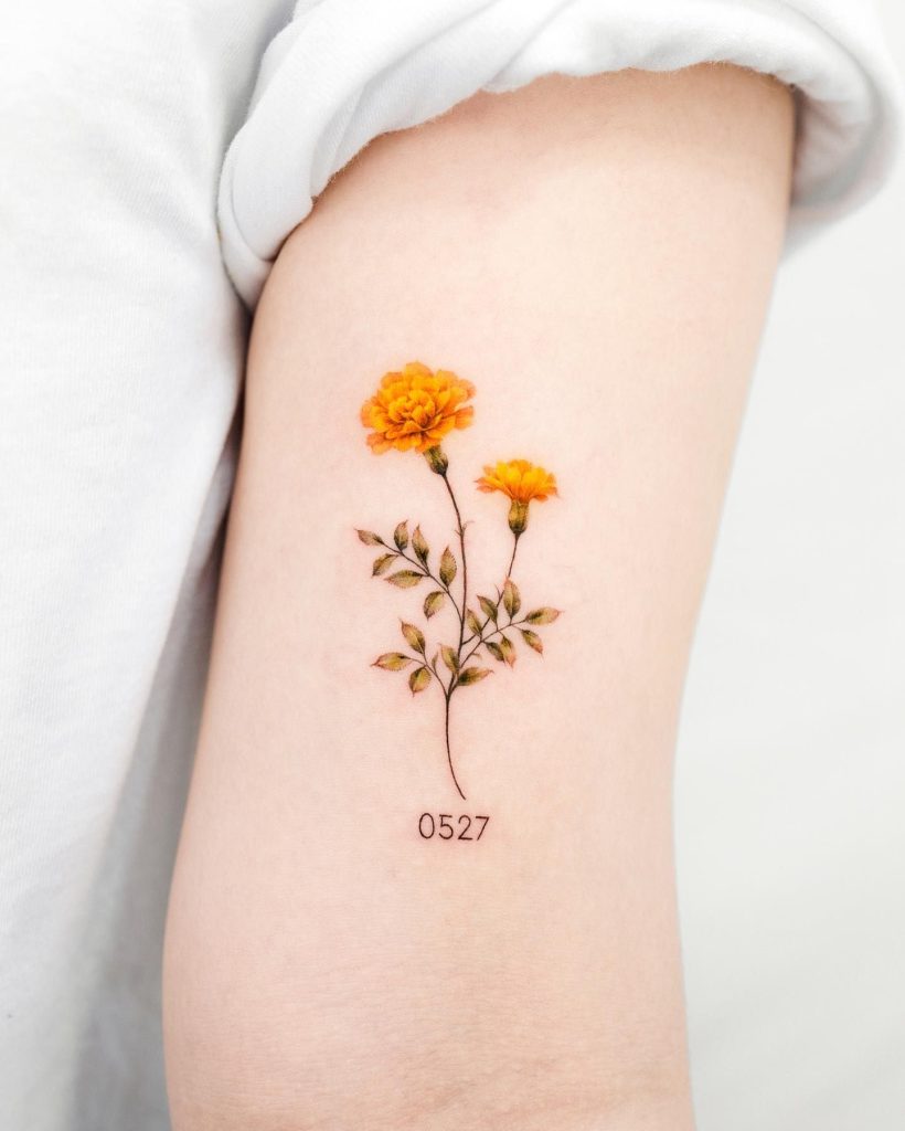 Explore the Enchanting Tattoo Designs of October Birth Flower ...