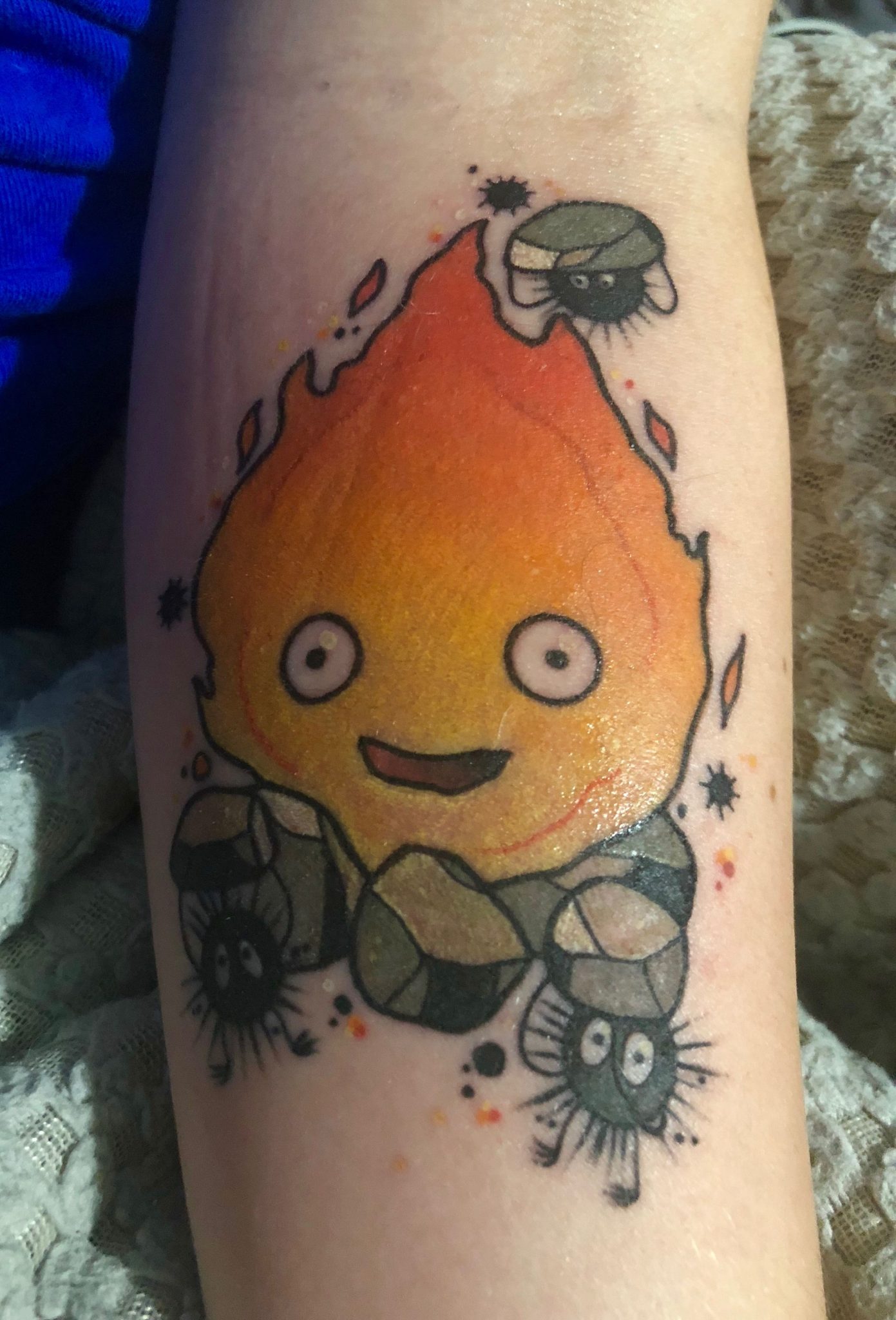 Howl's Moving Castle Tattoo: My Experience (howl's moving castle tattoo ...