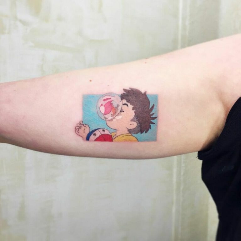 Ponyo Tattoos: Everything You Need To Know (ponyo tattoo ...