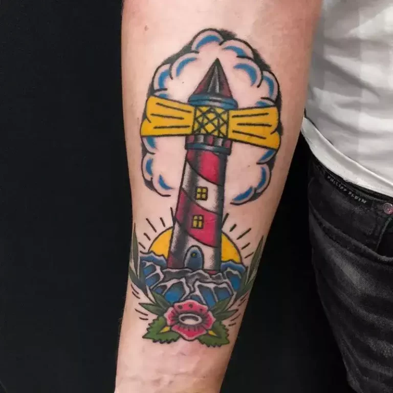 The Significance and Symbolism of Traditional Lighthouse Tattoo ...
