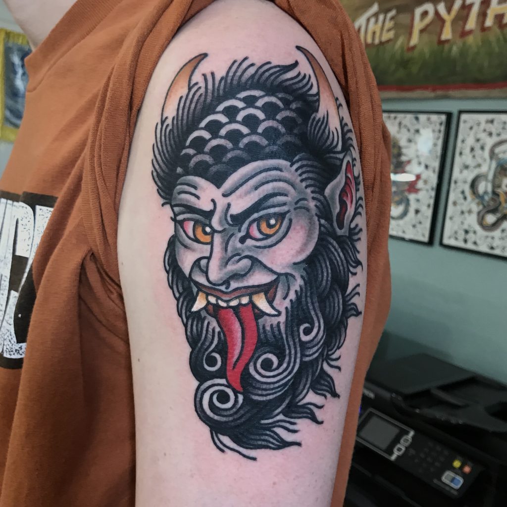 The Traditional Devil Tattoo: Everything You Need To Know (traditional ...