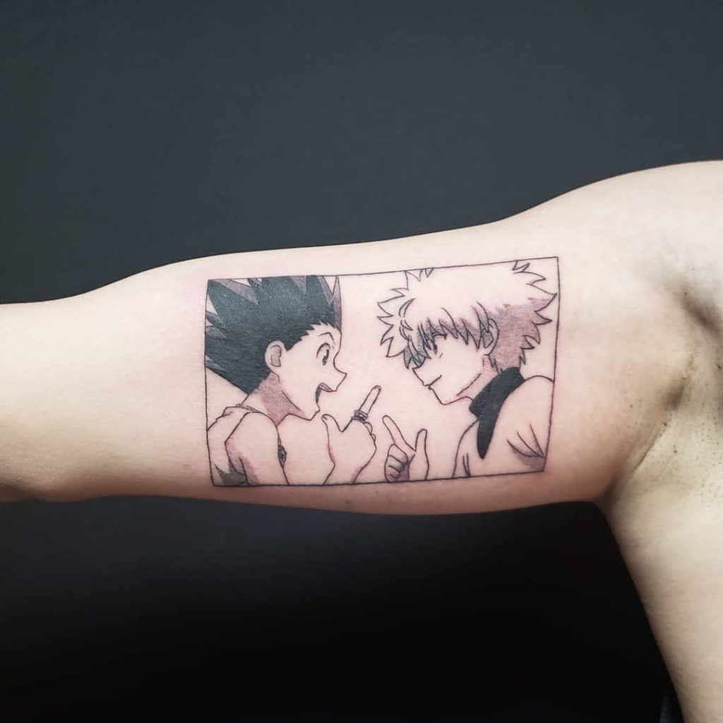 Unveiling the Artistic Beauty: Small Killua Tattoo Design ...